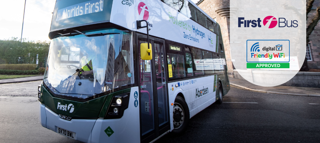 First Bus Friendly WiFi Certified | First Bus